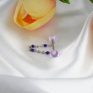 Colorful Chain Tongue Stud, Cool Tongue Barbell, Titanium Steel Tongue ...