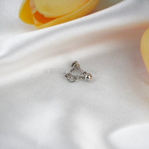 Heart Chain Lip Ring, Personality Lip Ring, Punk Style Ring, Sweet Lip ...