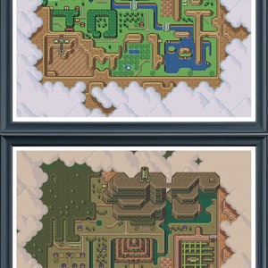 The Legend of Zelda - Cross Stitch Pattern Set - Etsy