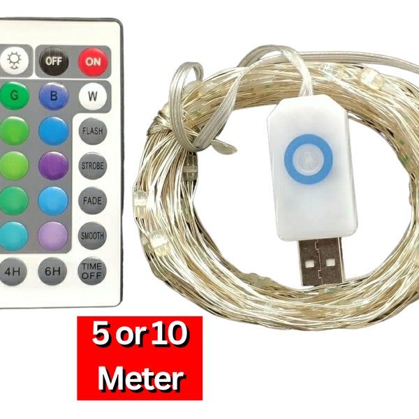 Battery Rice Lights - Etsy UK