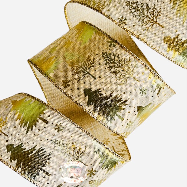 Gold Edge Ribbon - Etsy