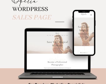 Divi Sales Template - Etsy