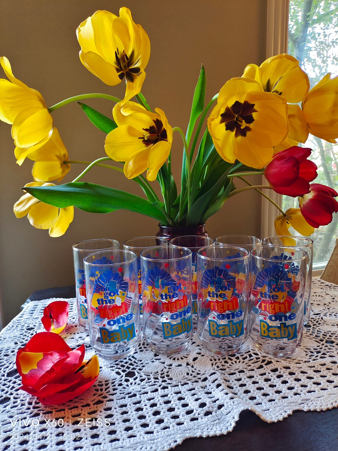 Diet Pepsi Glasses Uh Huh Ray Charles 12.25 Ounce Vintage - Etsy