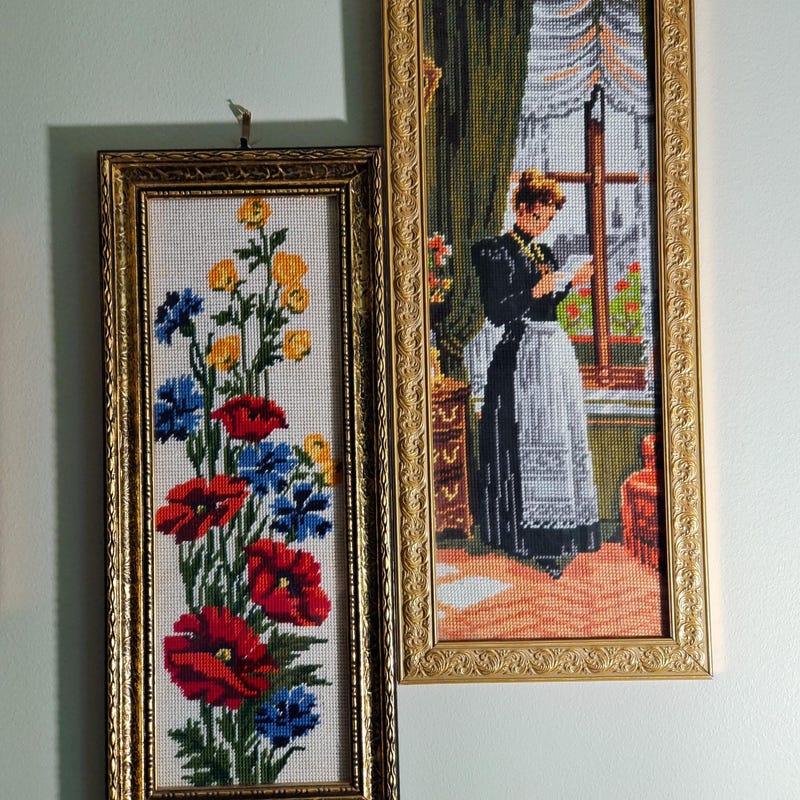 Vintage Hand Embroidery - Etsy