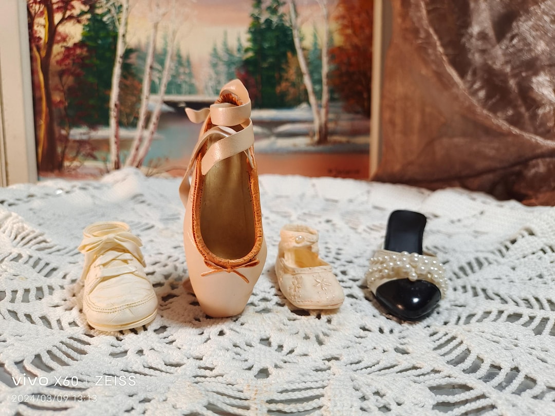 Raine Drops Just the Right Shoe Peaches and Cream, Mini Ballet Shoes - Etsy