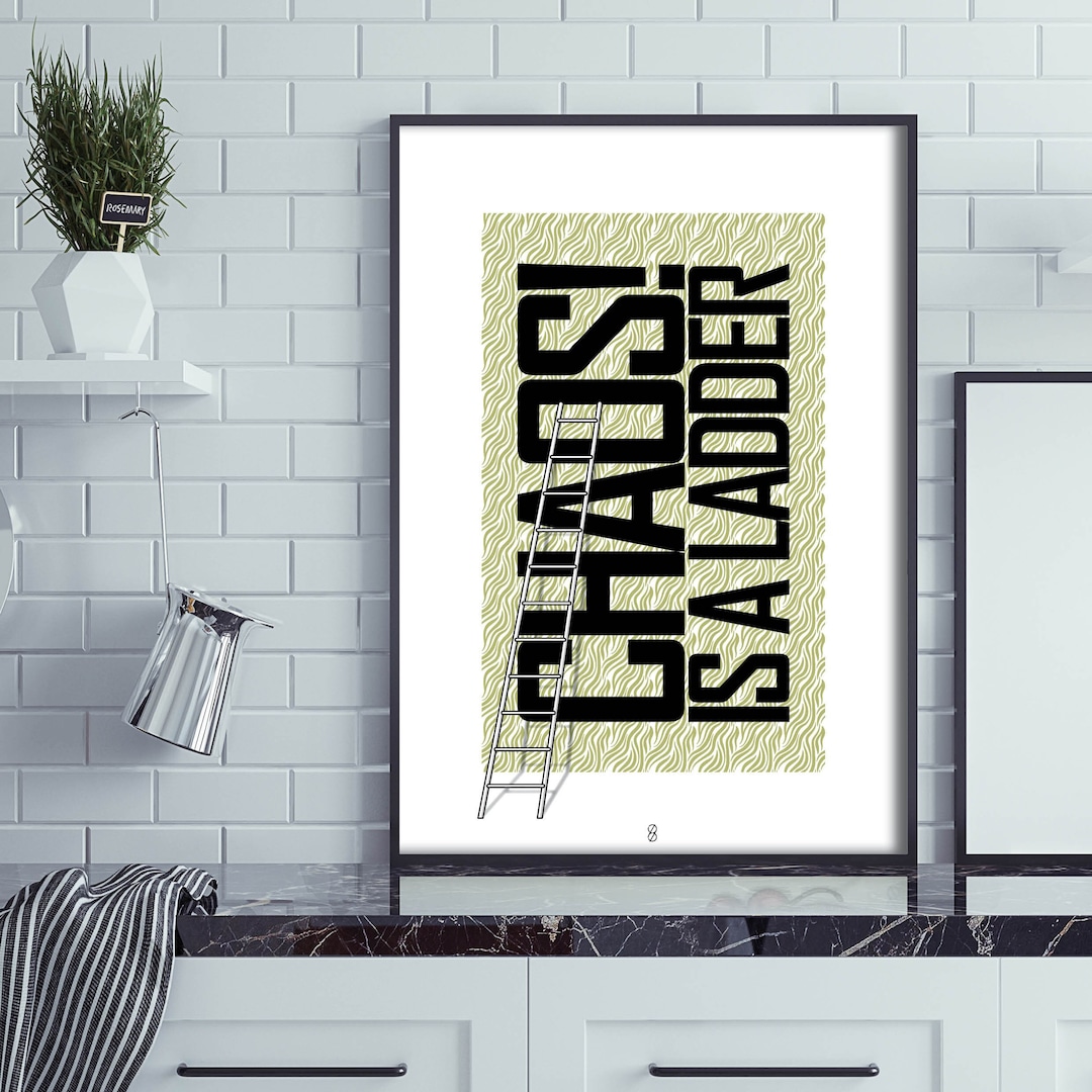Chaos is a Ladder (game of Thrones) Poster Wall Art - Etsy