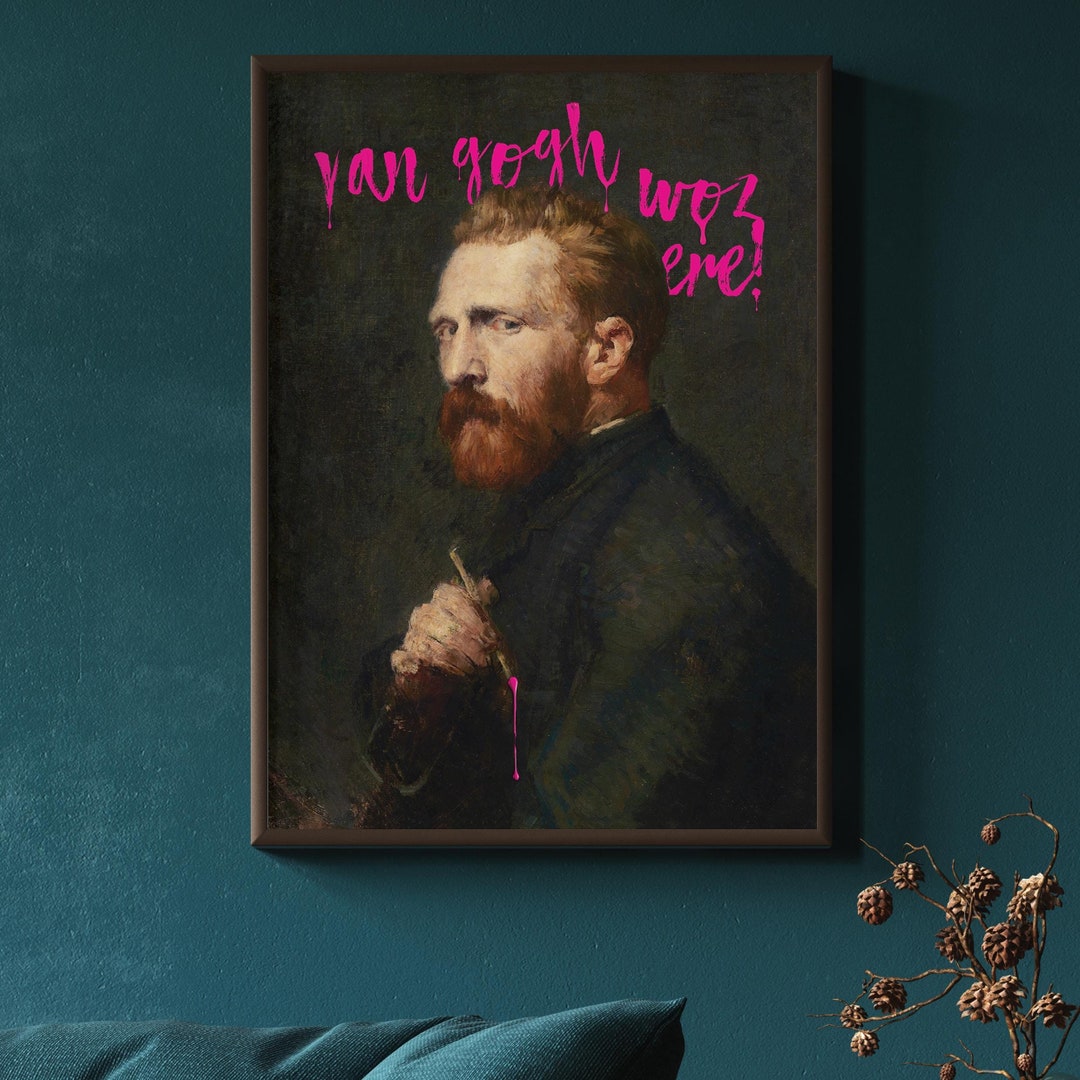 Vincent Van Gogh Portrait by John Russell (altered Art Print) - Etsy