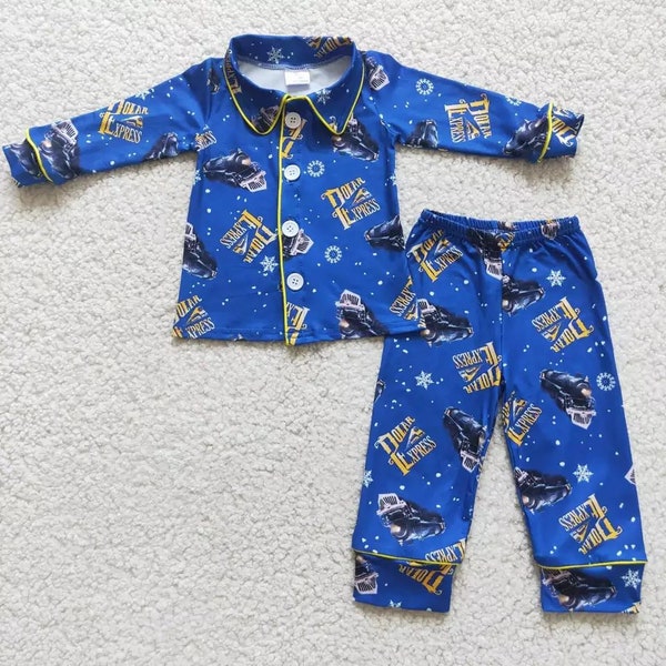 Polar Express Pajamas - Etsy