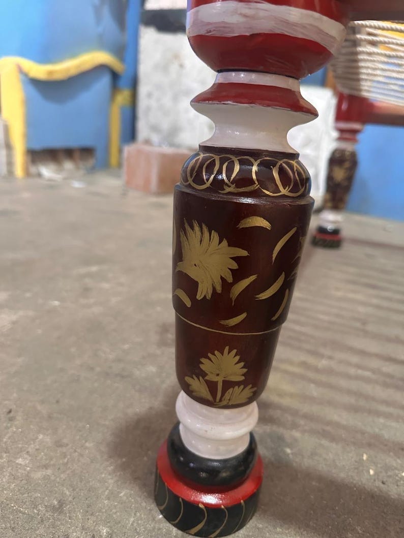 Handmade Handicraft Traditional Woven Charpai | Indian Rope Bed ...