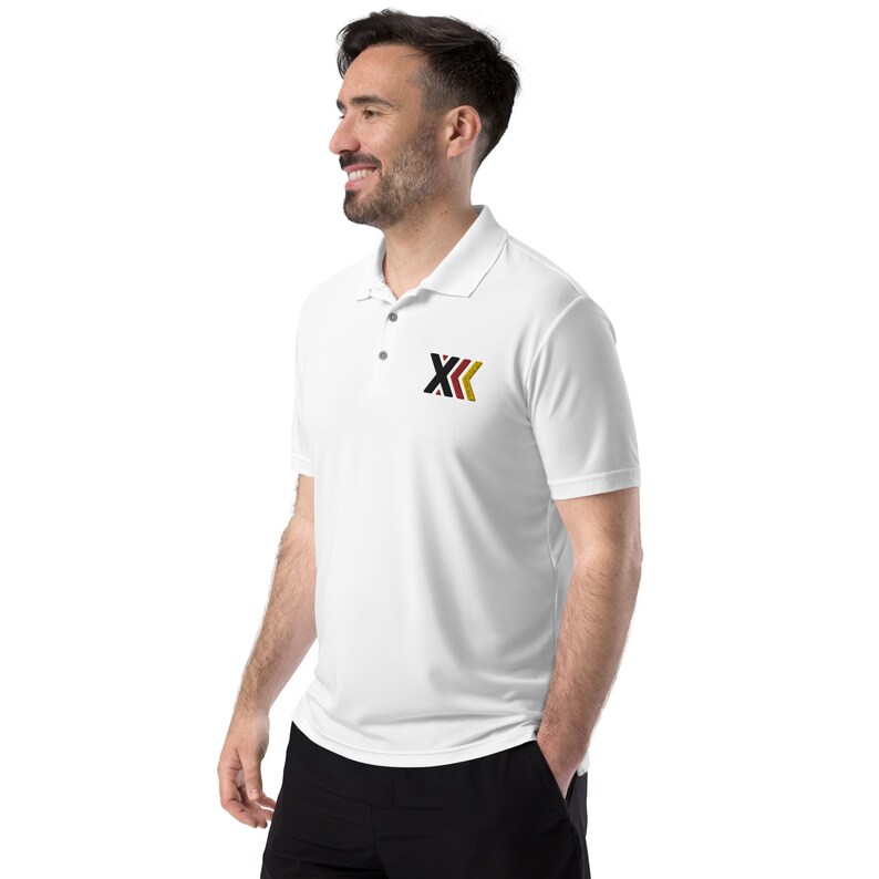 Performance Polo Shirt - White - Etsy