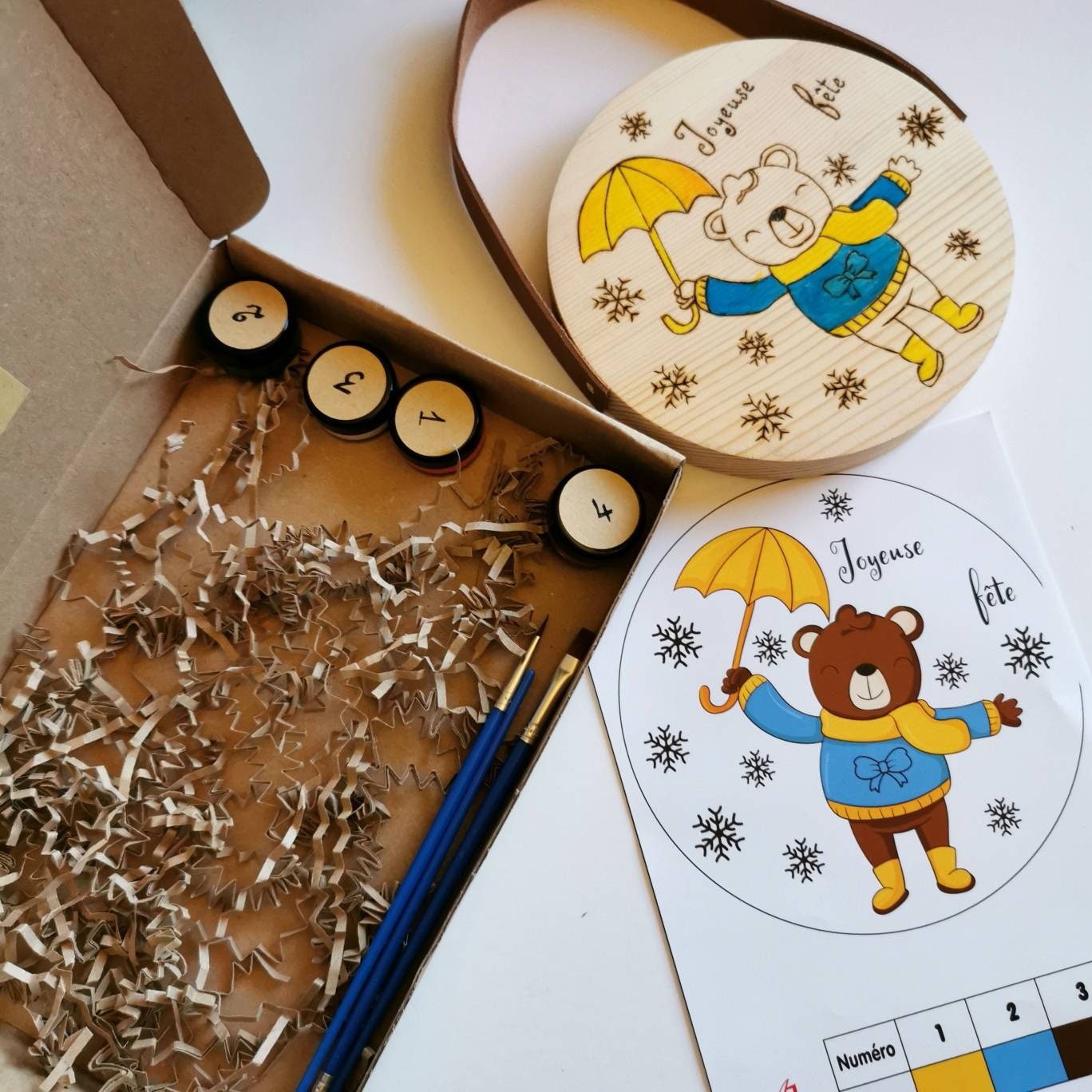 Christmas Theme Coloring Kit, Limited Edition, Christmas Ball Coloring ...