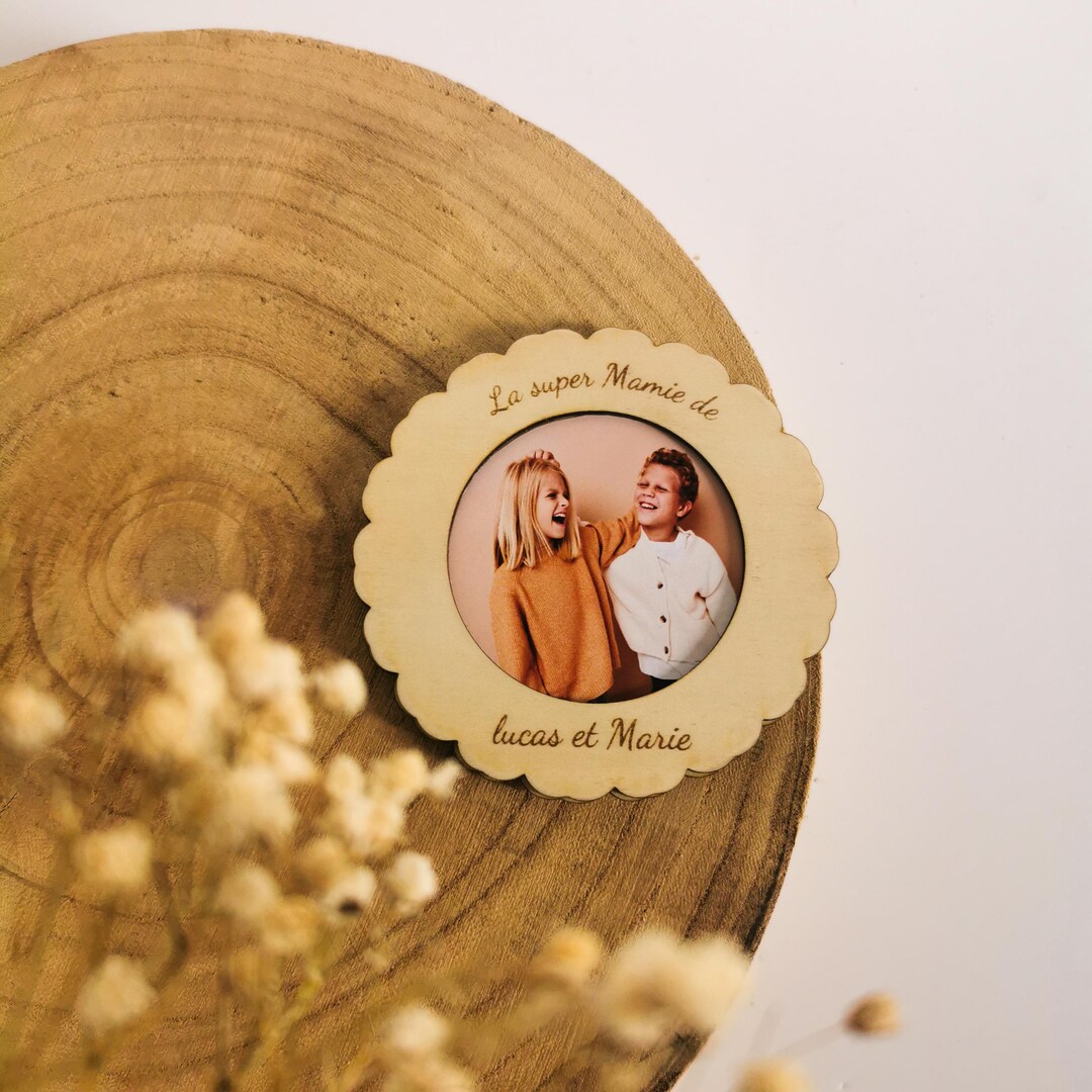 Personalized Engraved Magnet With Photo, for Mother's Day and ...
