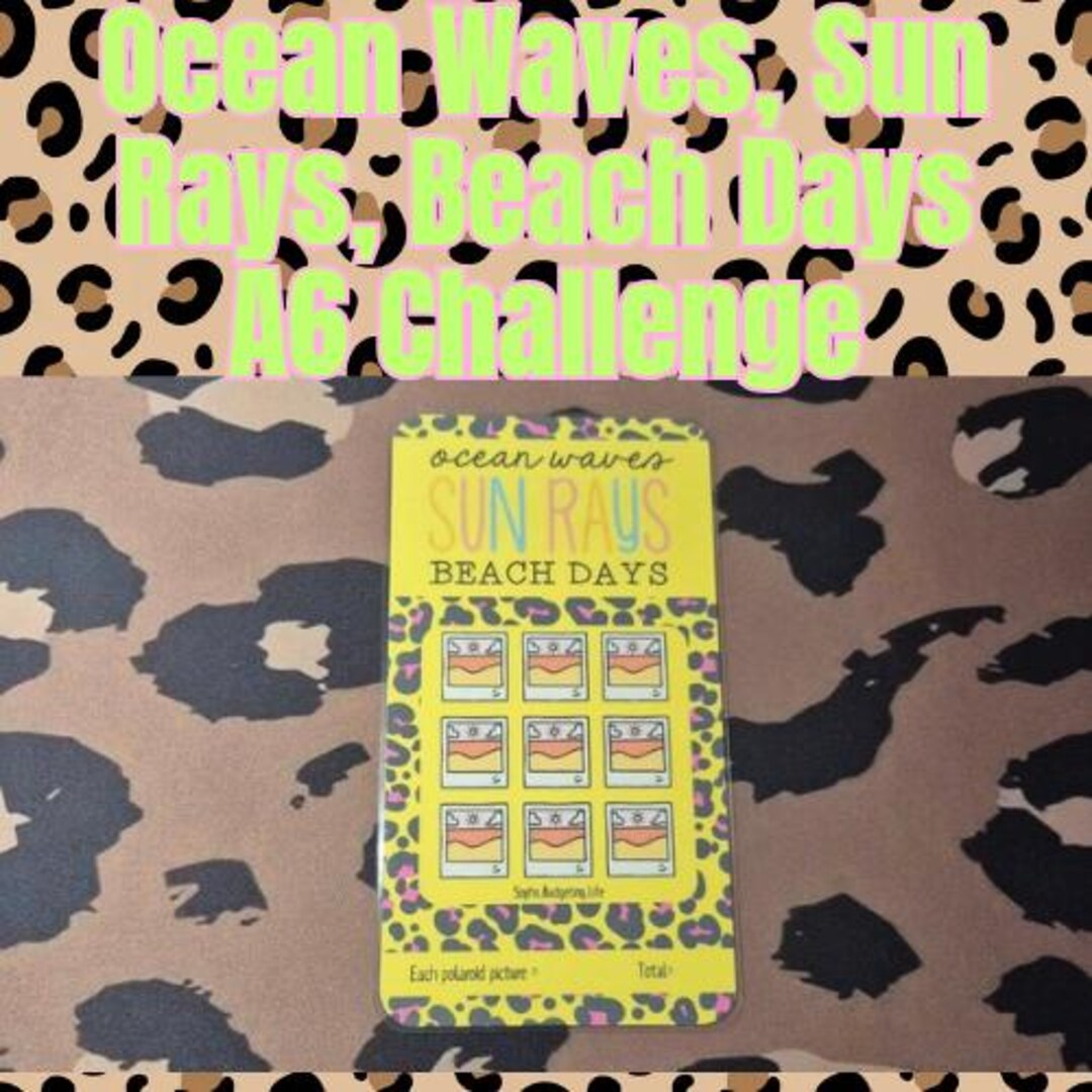 Ocean Waves, Sun Rays, Beach Days A6 Challenge - Etsy