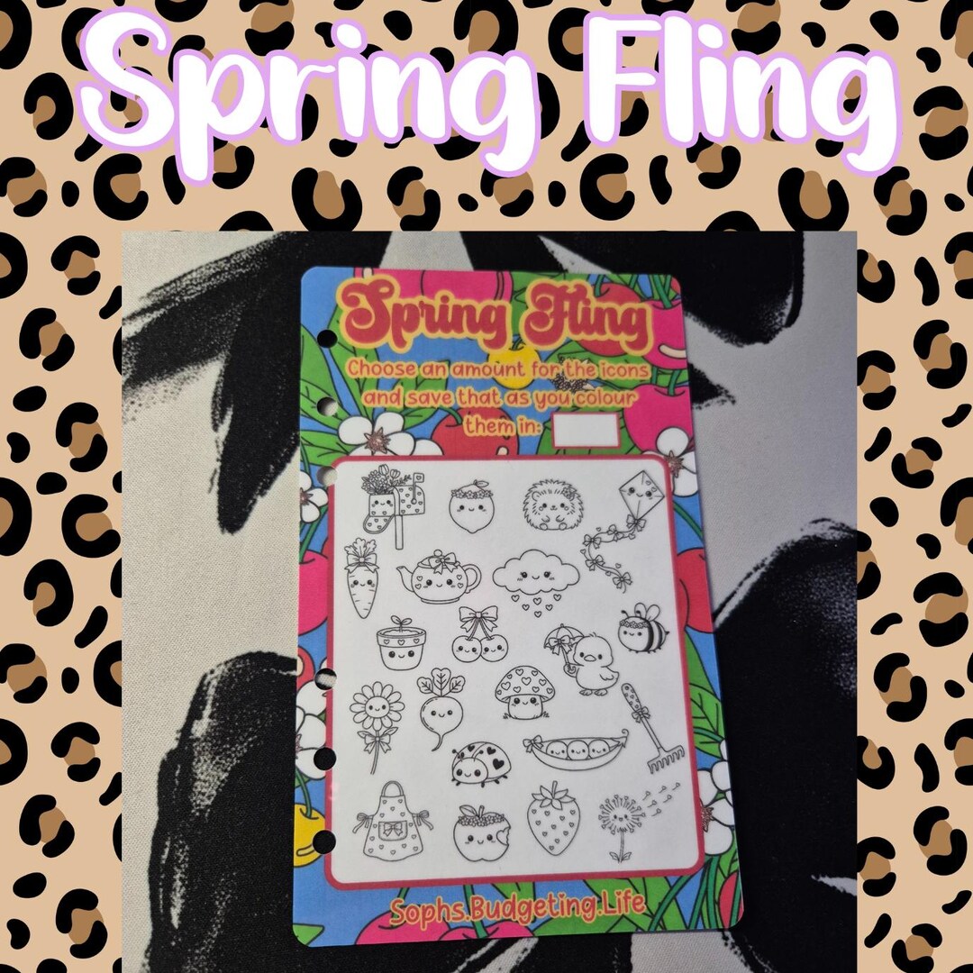 Spring Fling A6 Dice Challenge - Etsy UK