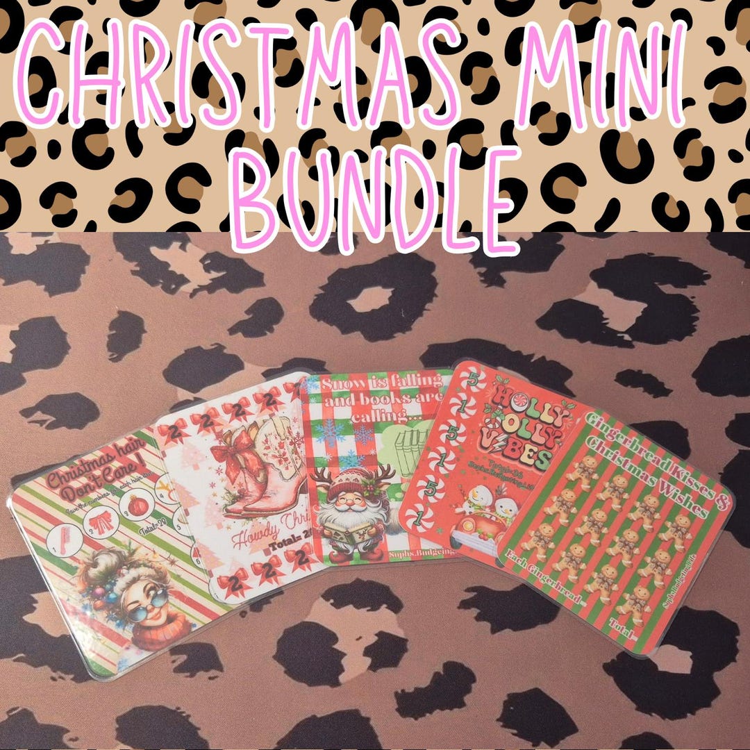 Minis Bundle Christmas - Etsy UK