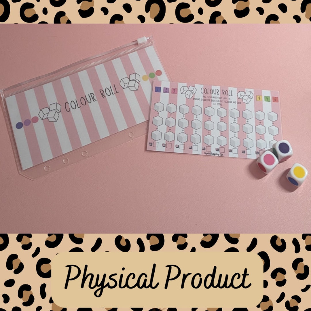 Colour Roll/ A6 Savings Challenge - Etsy