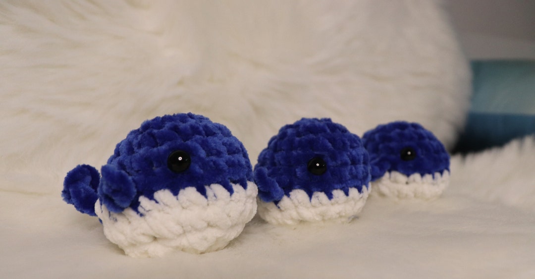 Amigurumi | Whale | Baby Whale | Mini Whale | Sea Creature | Soft Toy ...