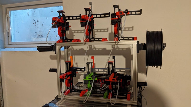 Voron ERCP Enraged Rabbit Carrot Patch, Voron Multi Material Unit, ABS ...