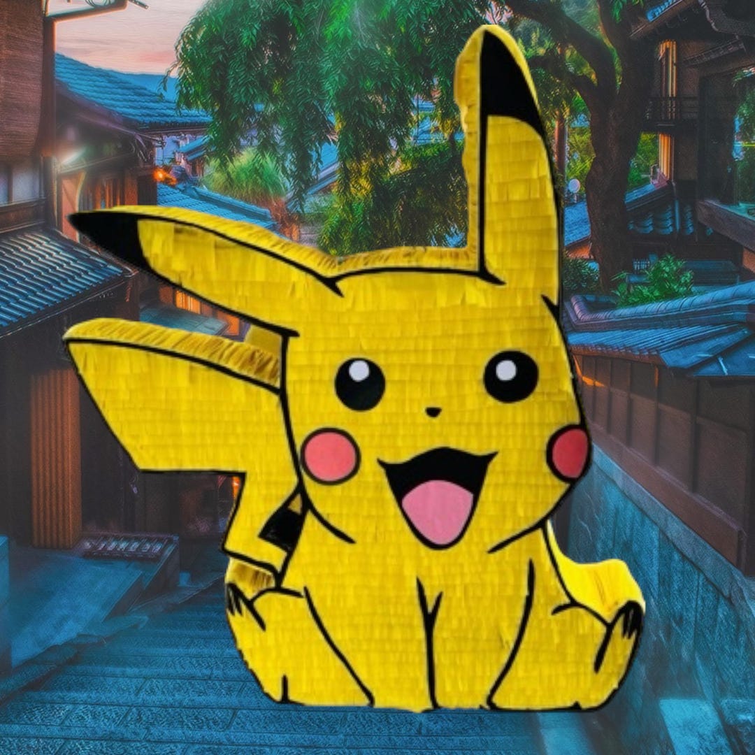Pikachu Piñata - Etsy