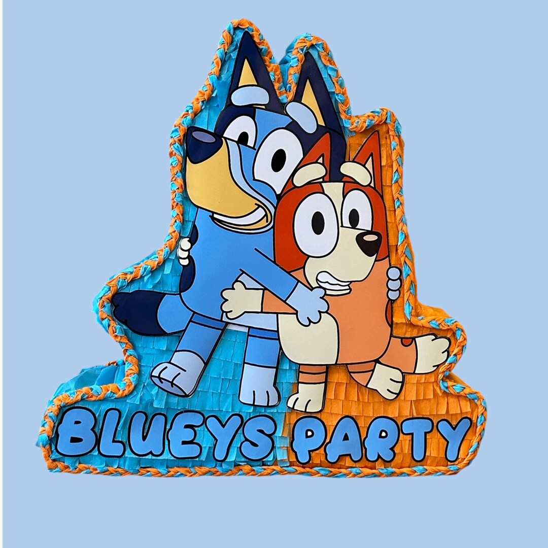 Bluey Pinata 20x16x5 - Etsy