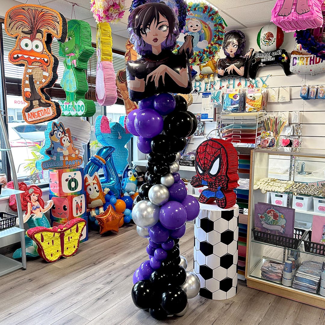 Wednesday Balloon Column Kit grad and Go - Etsy