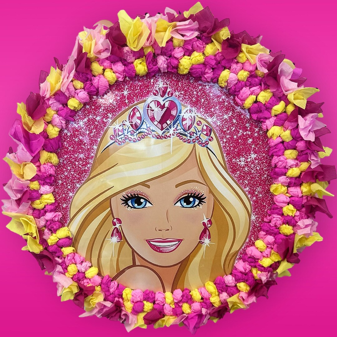 Barbie Pinata 15x15x5 - Etsy