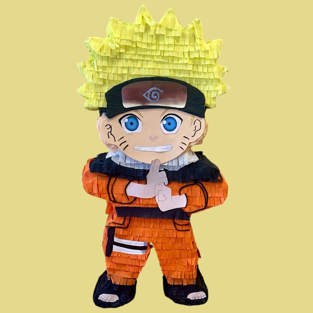 Medium Naruto Pinata Over 2 Feet Tall - Etsy