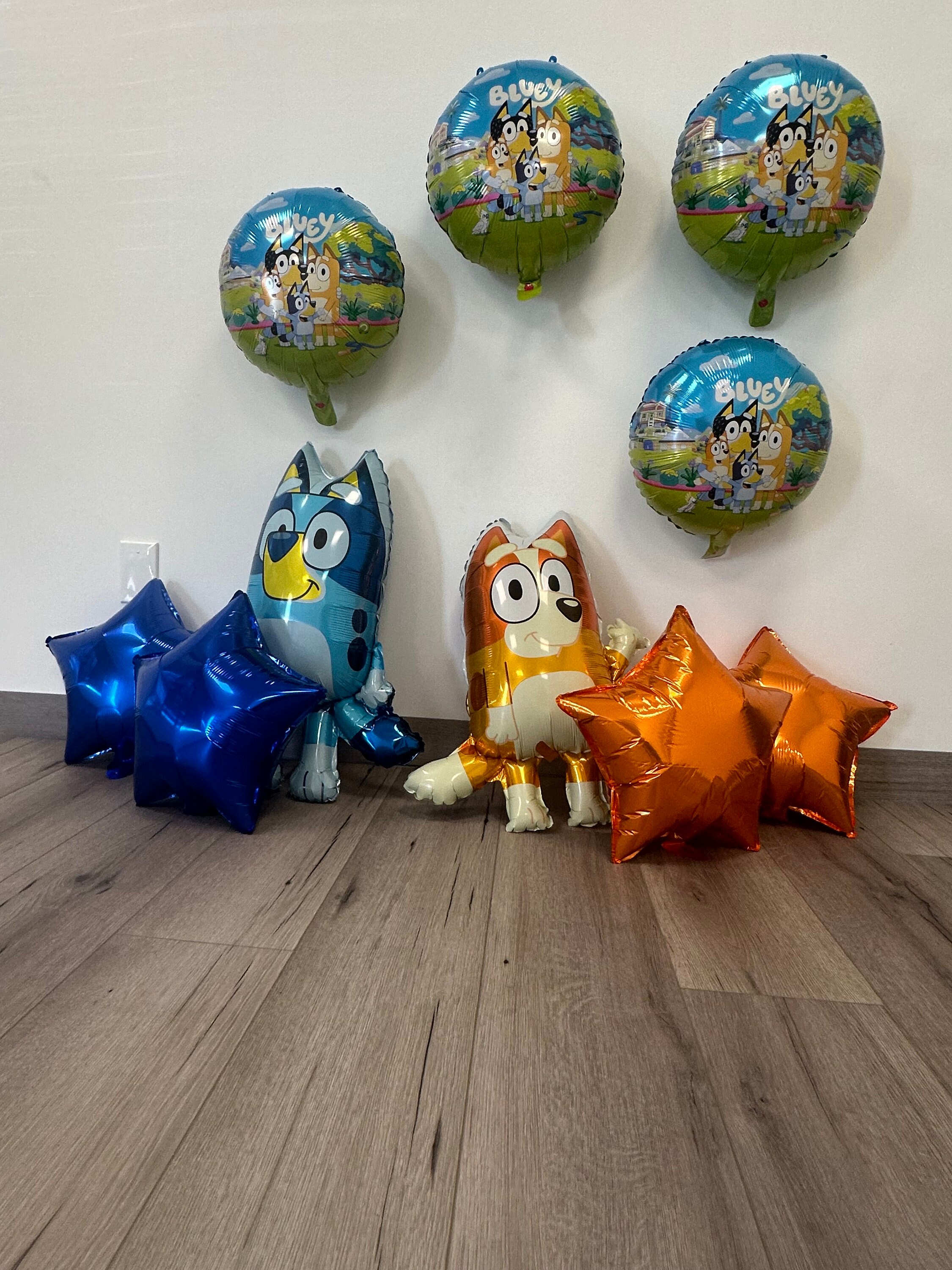 Bluey Balloon Set set of 10 Balloons in Total - Etsy