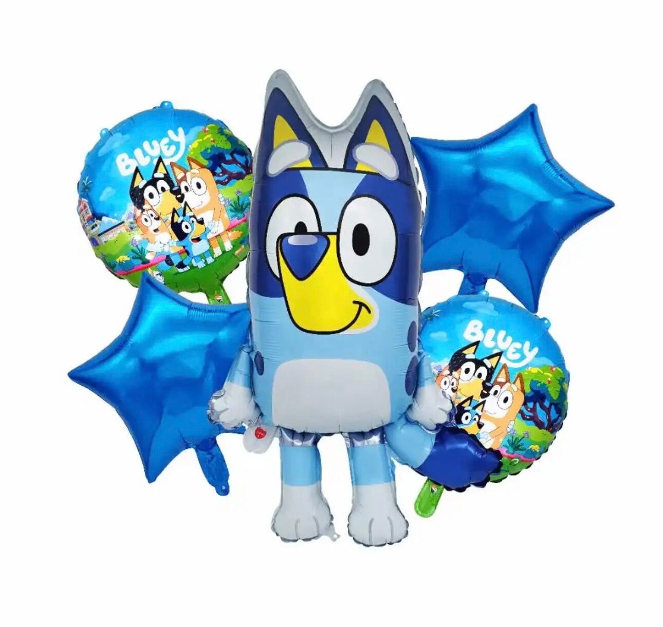 Bluey Balloon Set set of 10 Balloons in Total - Etsy