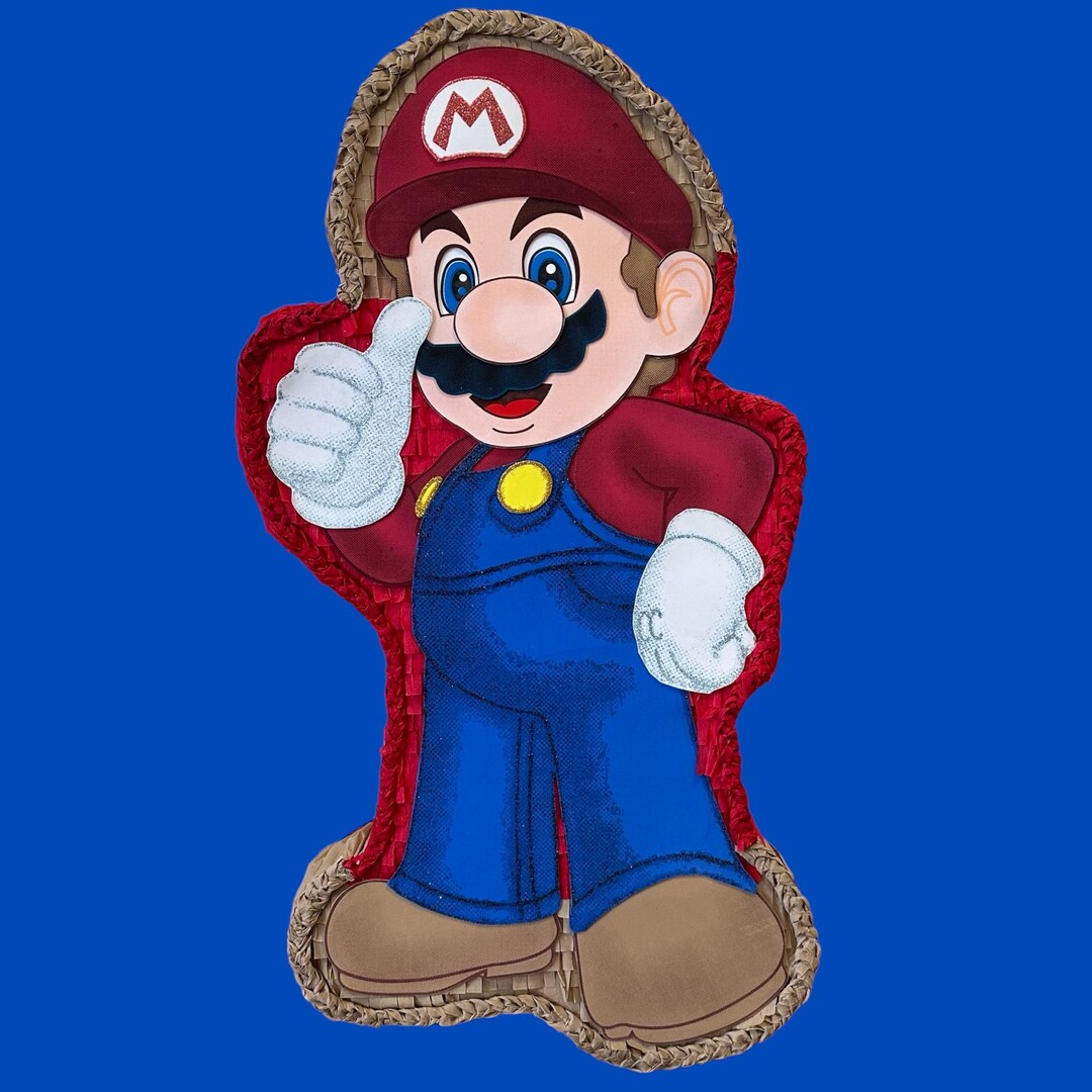 Full Body Mario Party Pinata 33x19x5 - Etsy