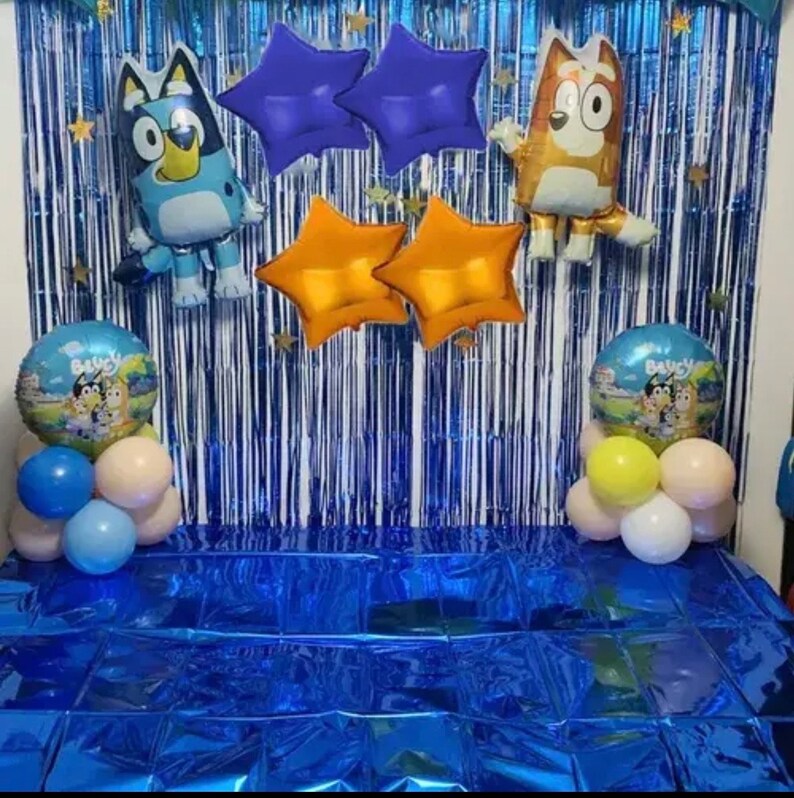 Bluey Balloon Set set of 10 Balloons in Total - Etsy