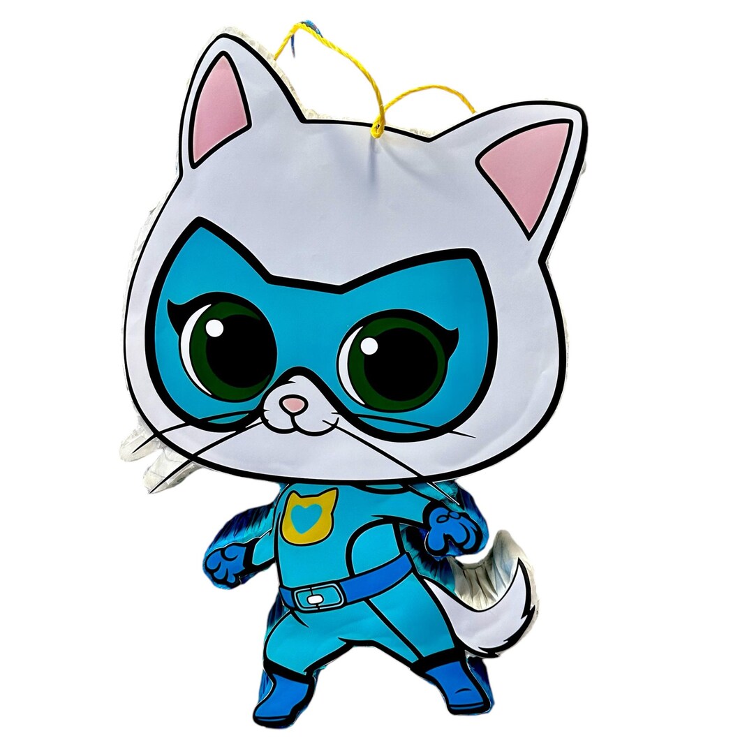 Bitzy Superkitty Party Pinata 27x17x5 - Etsy