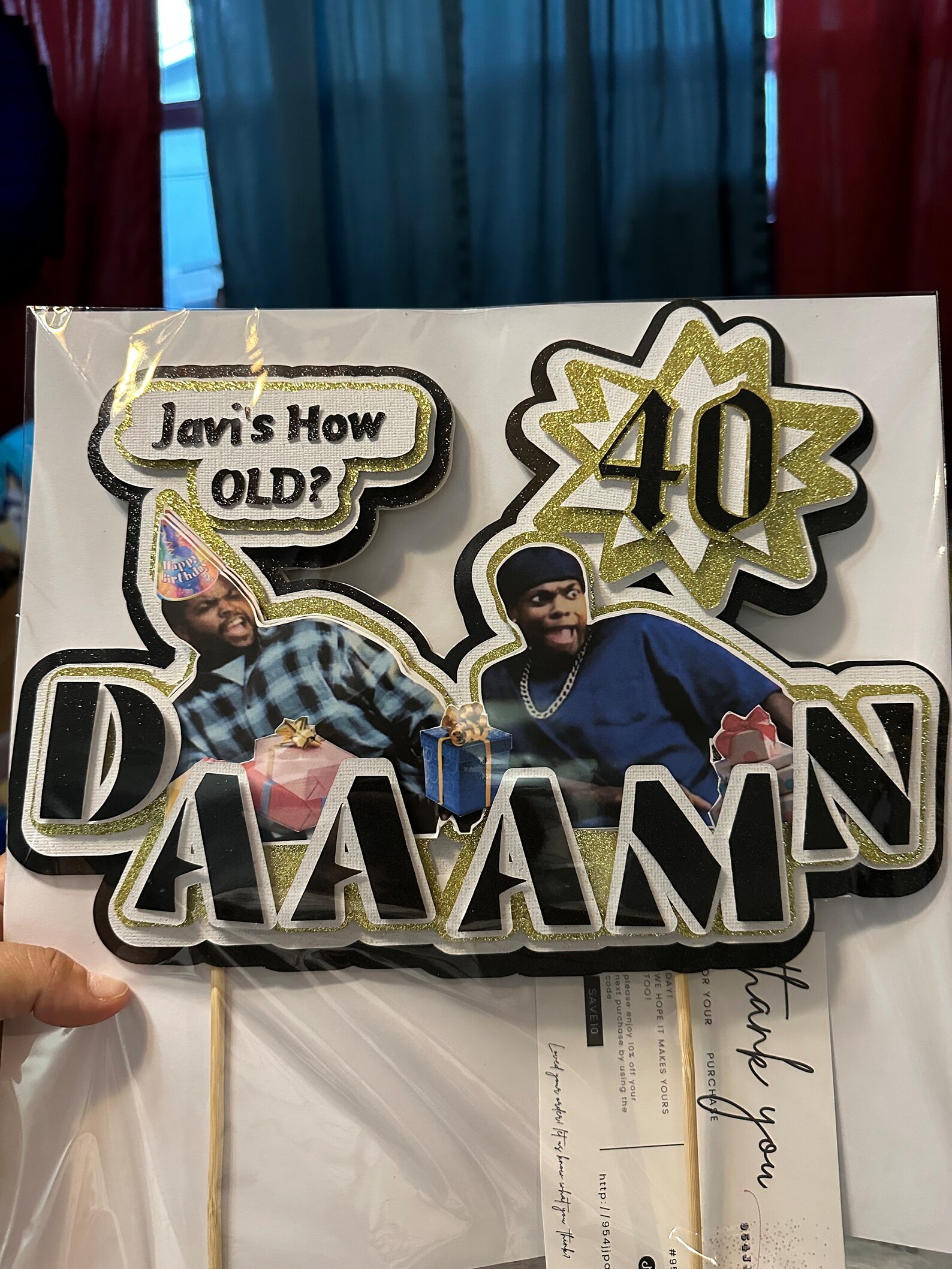 90s friday Cake Topper 2-5 Days Shipping - Etsy