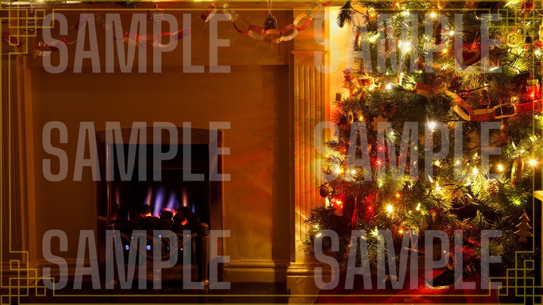 Christmas Zoom Backgrounds Christmas Backdrop Christmas Office ...