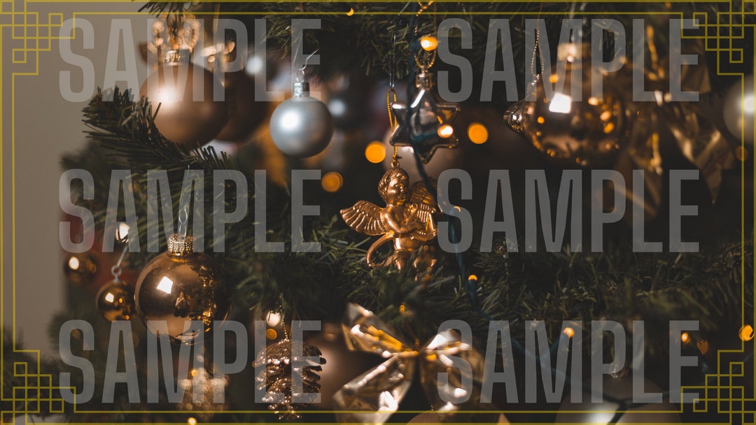 Buy Christmas Zoom Backgrounds Christmas Backdrop Christmas Office ...