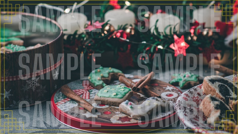 Christmas Zoom Backgrounds Christmas Backdrop Christmas Office ...