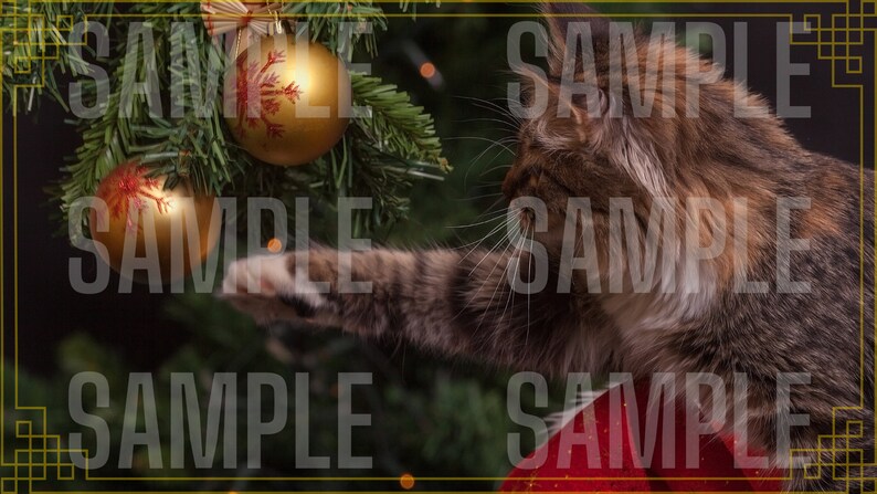 Buy Christmas Zoom Backgrounds Christmas Backdrop Christmas Office ...