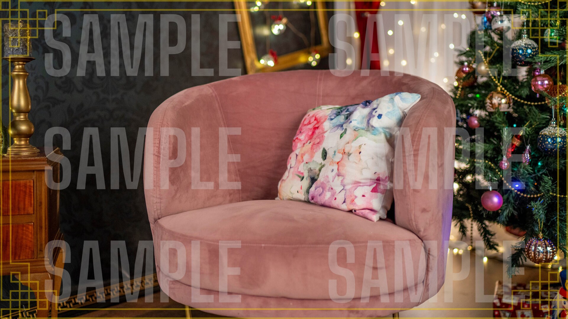 Christmas Zoom Backgrounds Christmas Backdrop Christmas Office ...