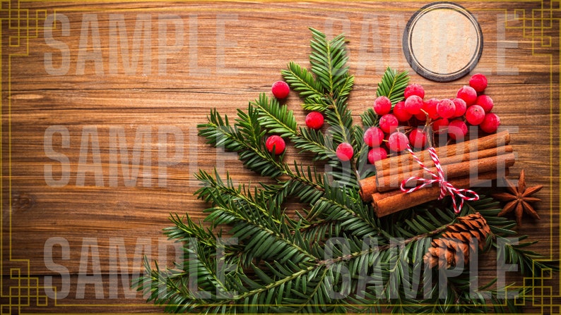 Christmas Zoom Backgrounds Christmas Backdrop Christmas Office ...