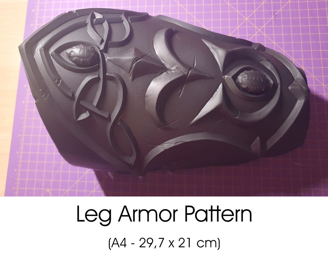 DIY Greaves Sewing Pattern / Cosplay / Fantasy / Larp / - Etsy