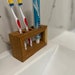 Toothbrush Holder/stand for Toothbrushes Made of Wood/handmade/wooden ...