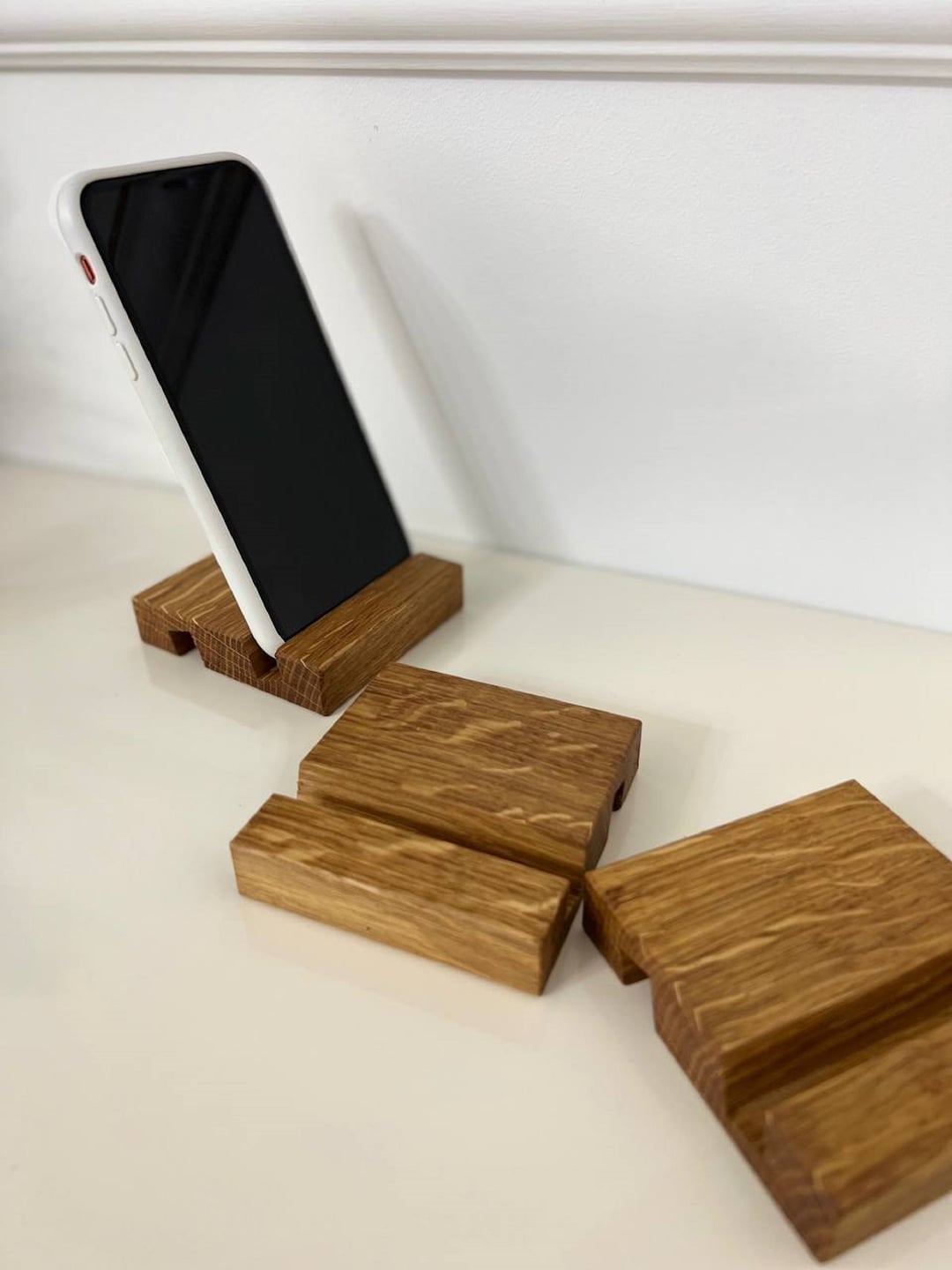 Wooden Stand/phone Stand/table Stand/practical Accessory Phone/decor ...