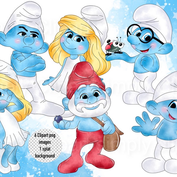 Papa Smurf - Etsy