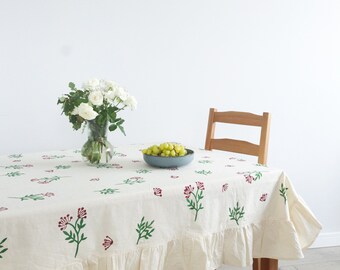 Ruffle Tablecloth Pattern - Etsy