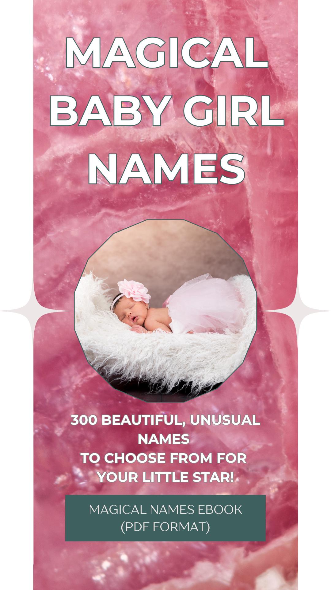 Magical Names for Girls: Enchanting Collection of 300 Unique Names With ...