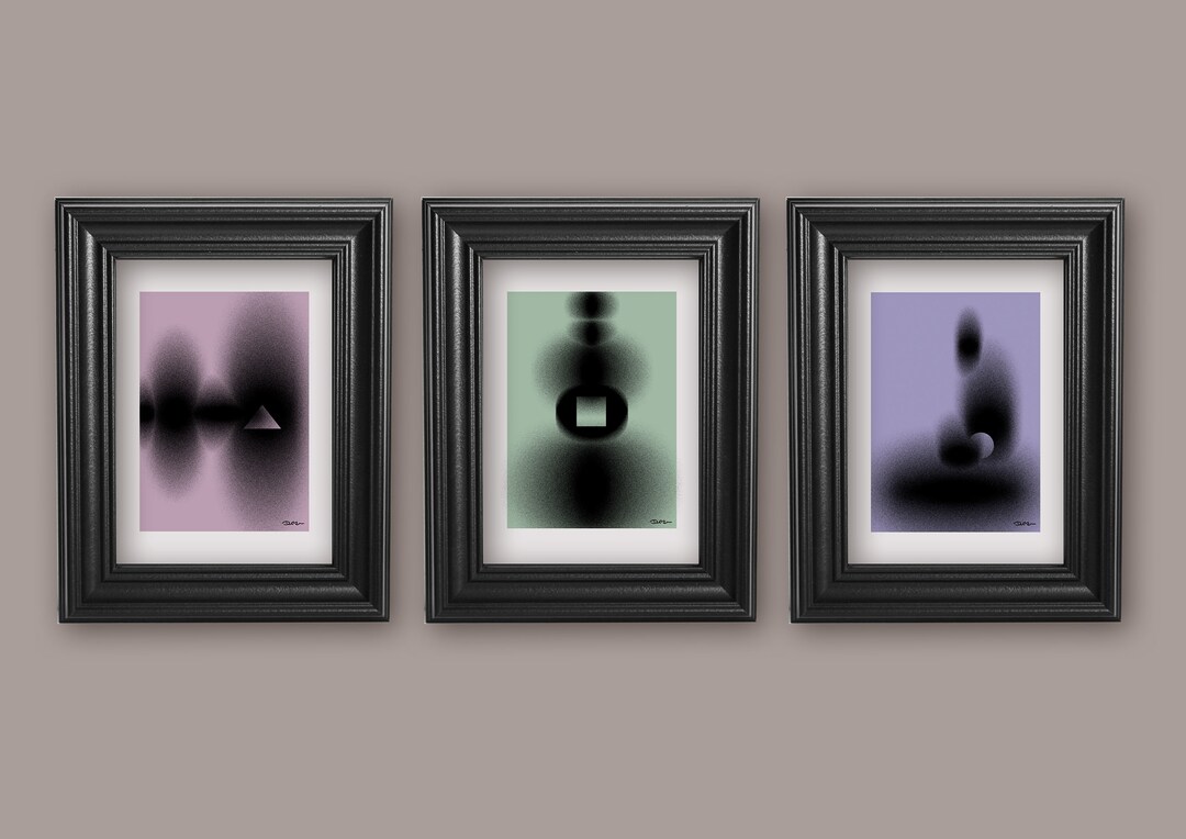 Shadow Portraits, 3 Series - Etsy