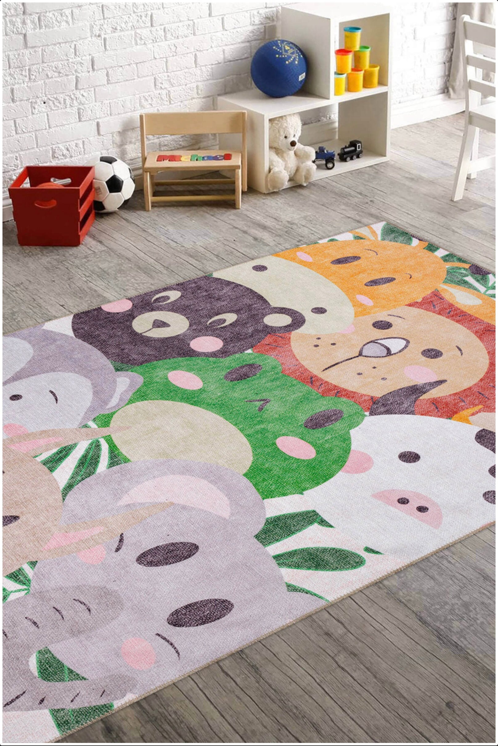 Nursery Rug Boy Nursery Rug Girl Nursery Rug Animal Nursery - Etsy