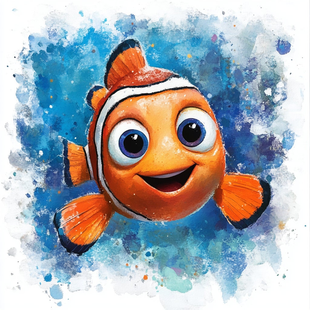 Fish Nemo Kids Room Art Photo Cartoon Decoration Children Bedroom ...