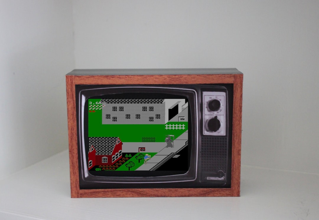 Paperboy Retro TV Photo Frame - Etsy