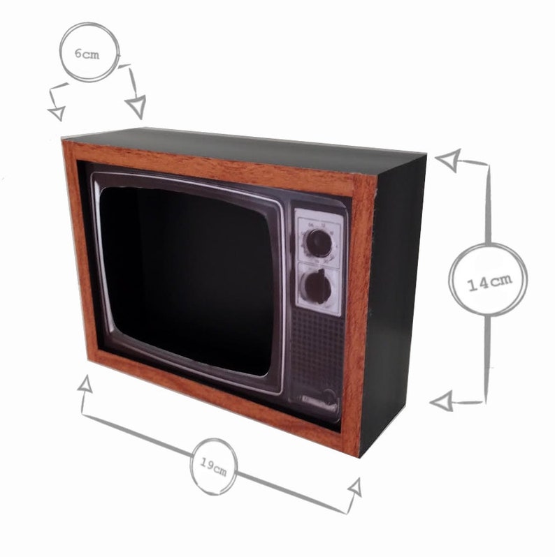 Maniac Mansion - Retro TV Photo Frame - Etsy